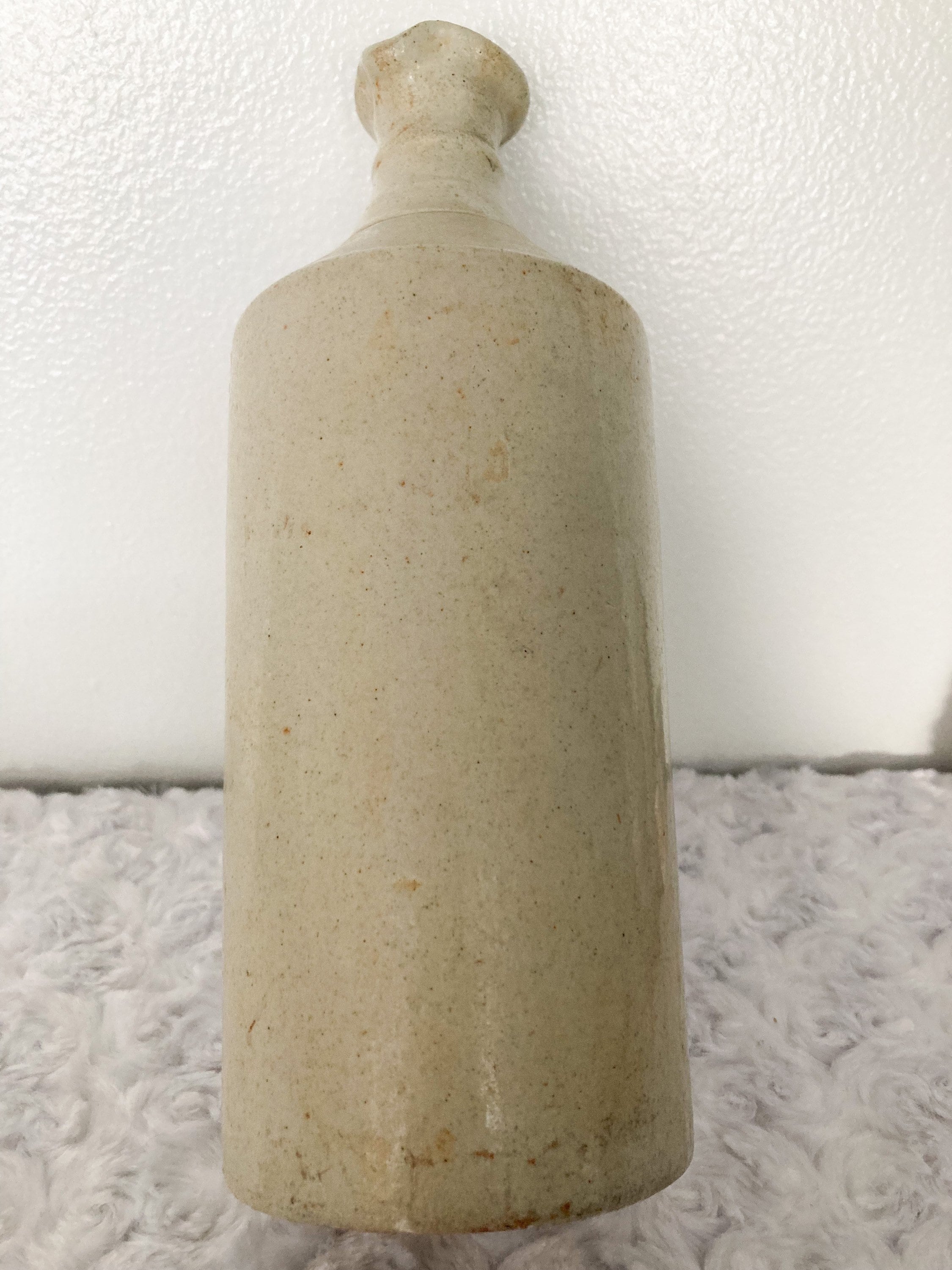 Antique English Stone Bottle Tall Stoneware Bottle Cream - Etsy