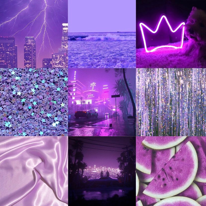 Purple Photo Collage Kit 64 Pack - Etsy Australia