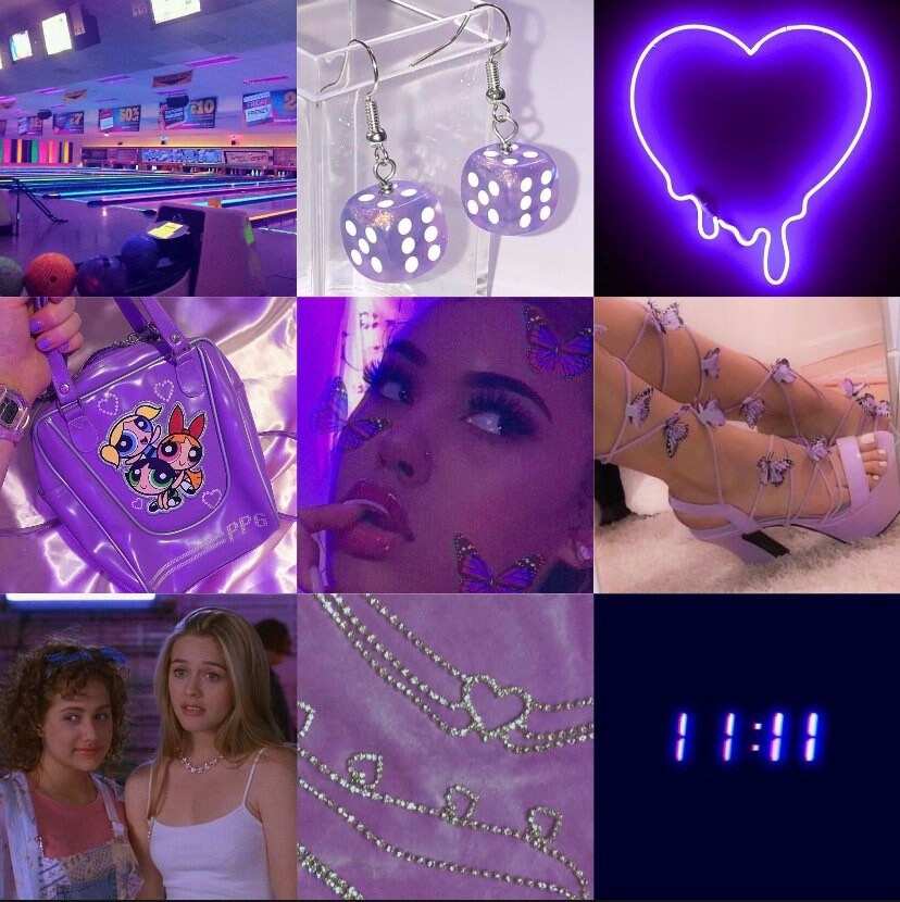 Purple Photo Collage Kit 64 Pack - Etsy Australia