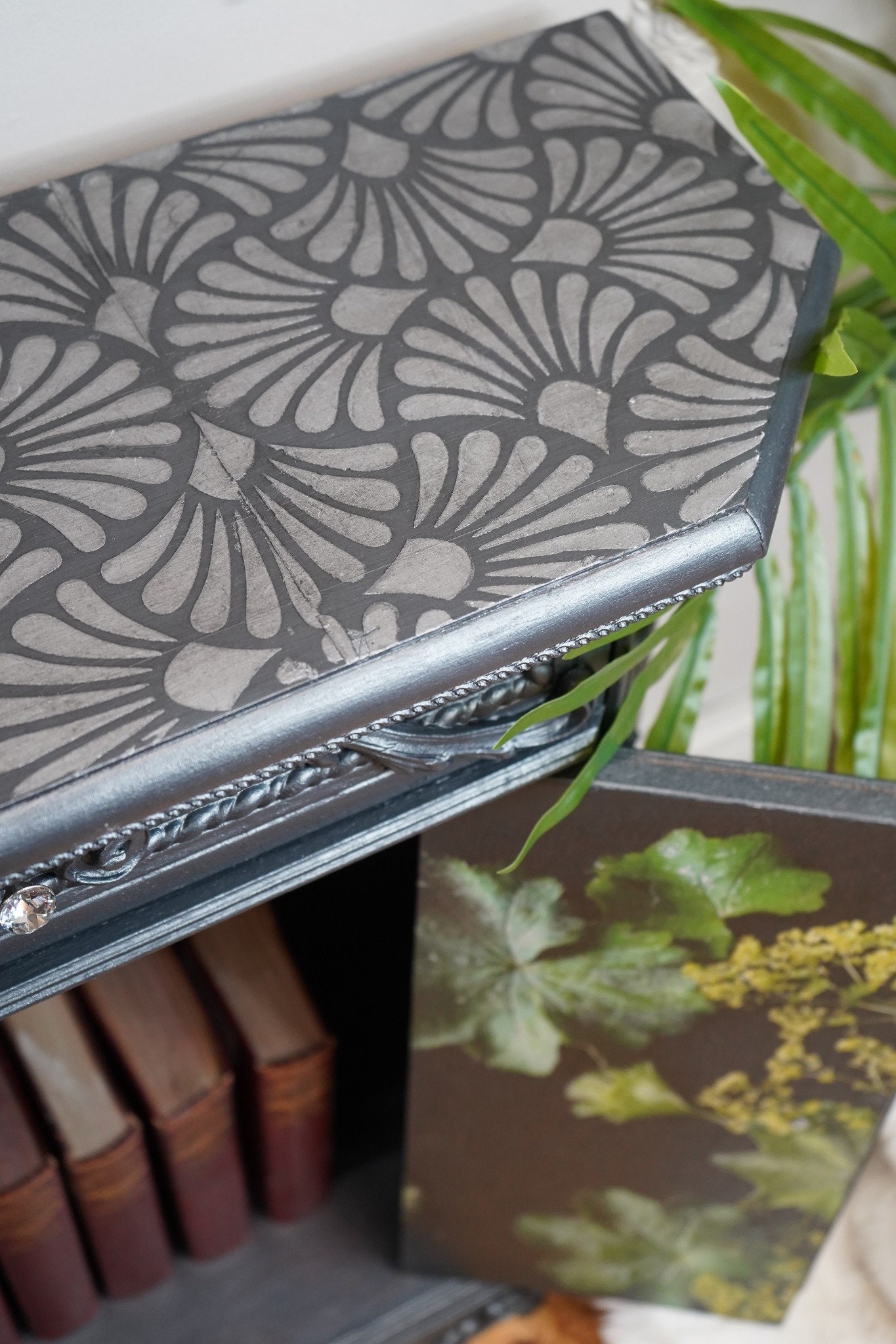 Art Deco Fan Stencil by Posh Chalk Reusable Unique Design - Etsy