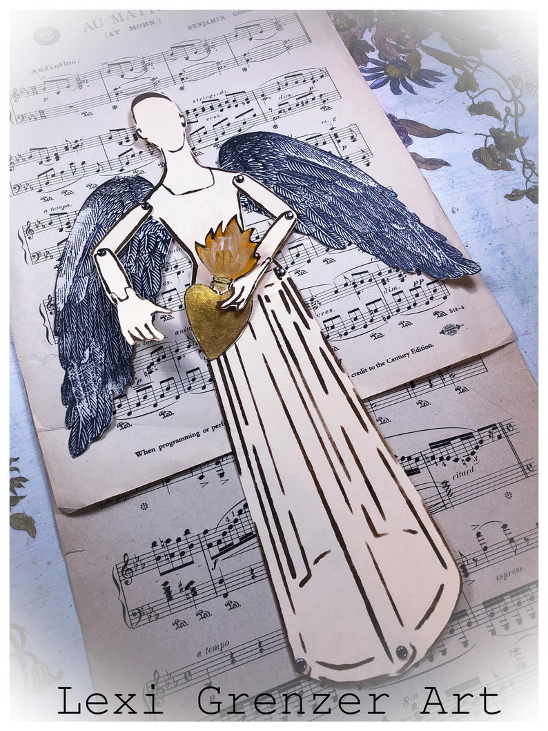 Paper Doll Stencil by Roycycled Treasures Reusable Unique - Etsy