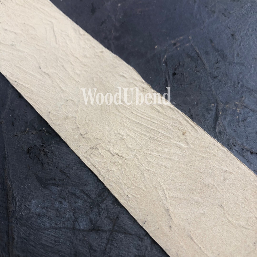 Bendable Wood Trim, Stucco Texture, DIY Furniture Molding, (84.6" X 2.4 ...