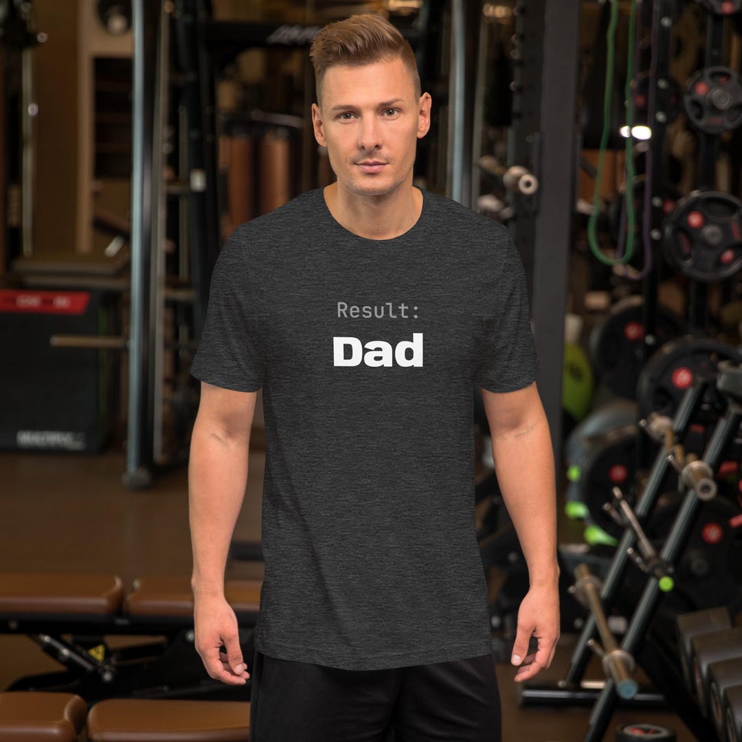Result: Dad Funny Programmer T-shirt – Two-sided Coding Gift for Father ...