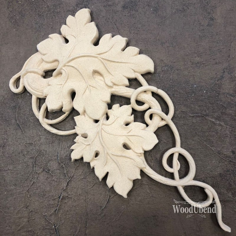 Wood Carved Applique - Etsy