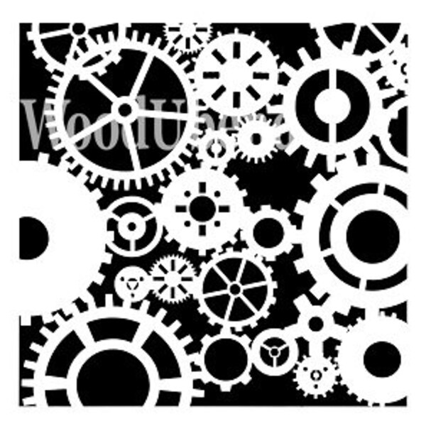 Steampunk Stencil - Etsy