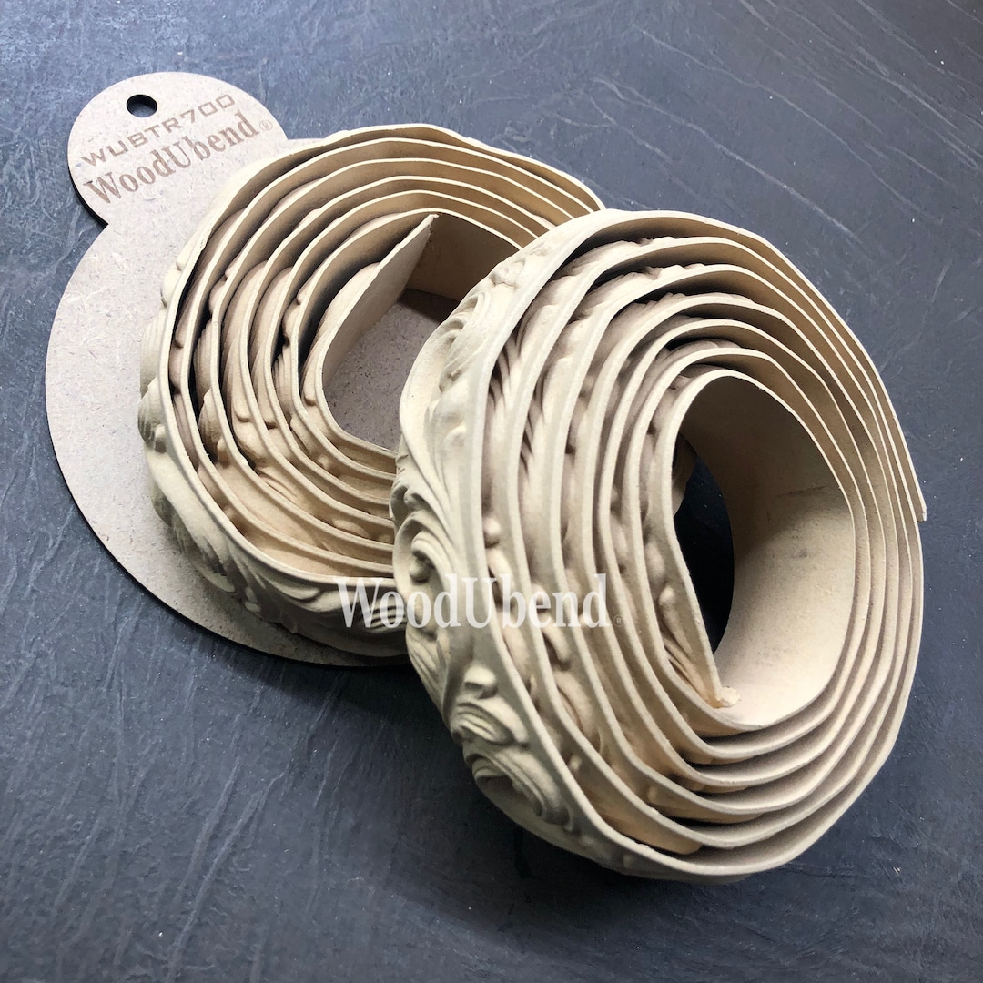 Bendable Wood Trim, Flexible Woodubend Molding, DIY Furniture Decor (2 ...