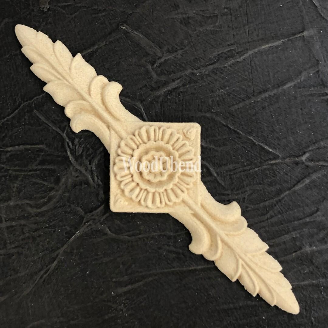 Applique Floral Centerpiece Plaques | Pack of 2 | WUB6108 | Molding ...