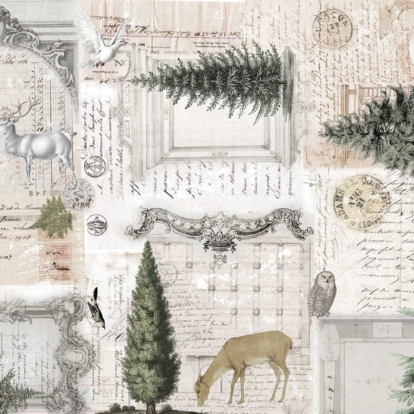 Roycycled Decoupage Paper - Etsy