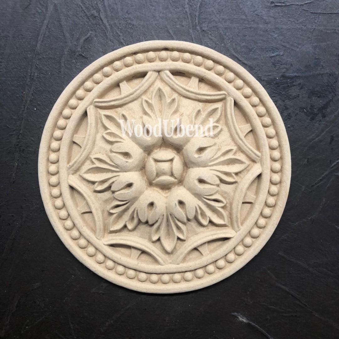 Wood Centerpiece Appliqués | Bendable Wood Mouldings, DIY Projects ...