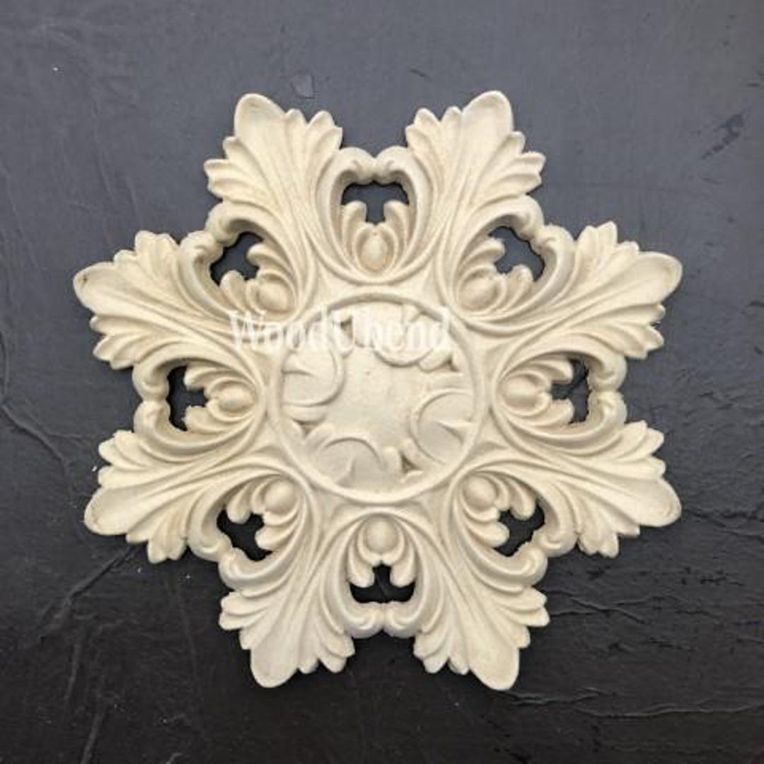 Bendable Wood Appliques | Decorative Centerpiece, DIY Crafts (pack of 2 ...