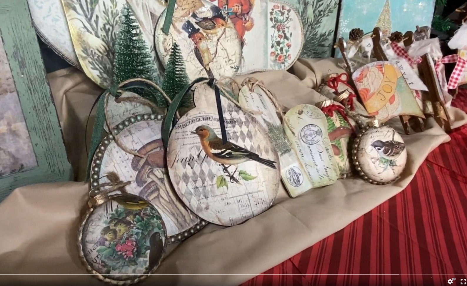 Fall Botanical Blocks, Decoupage Paper, Roycycled-high Quality Unique ...