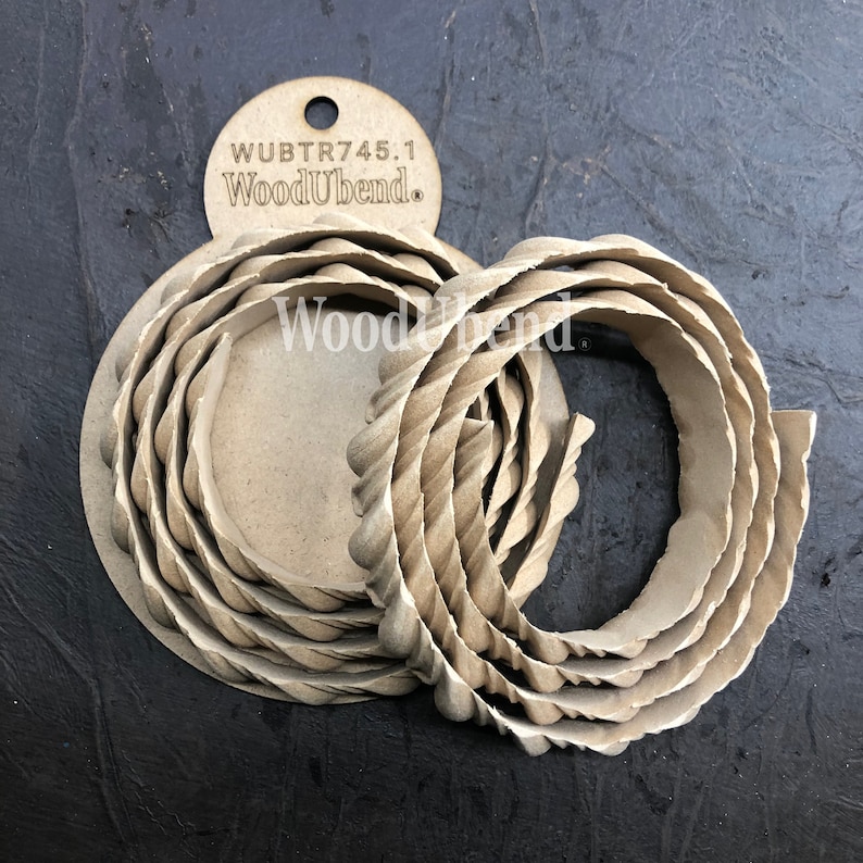 Woodubend Bendable Wood Trim, DIY Furniture Molding (pack of 2) - Etsy