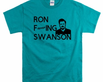 Ron Swanson T Shirt - Etsy