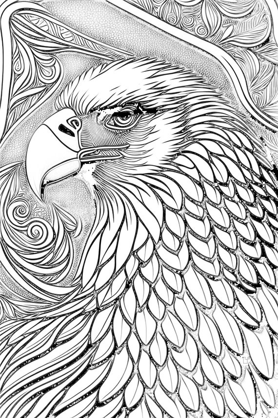 Abstract Animal Coloring Pages