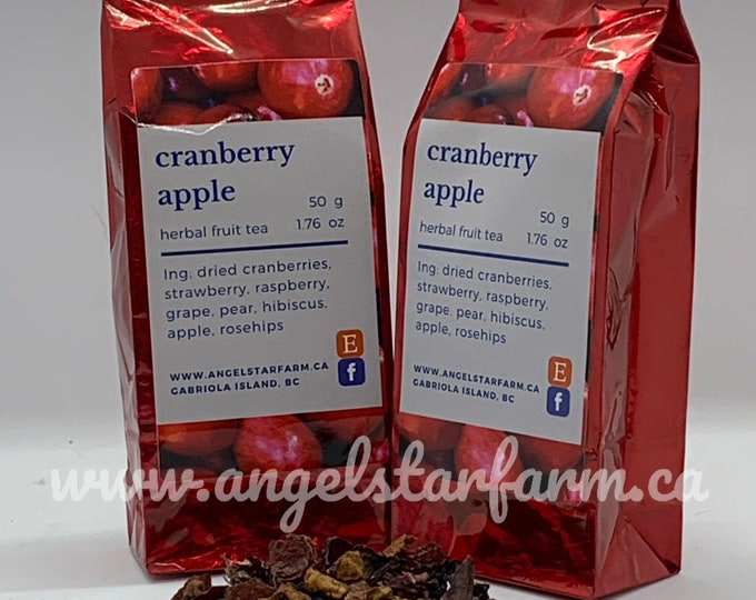 Cranberry Apple Tea, Cranberry Apple Loose Tea, Gourmet Loose Tea ...