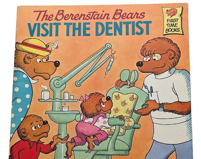 1981 Berenstain Bears Book・visit THE DENTIST - Etsy