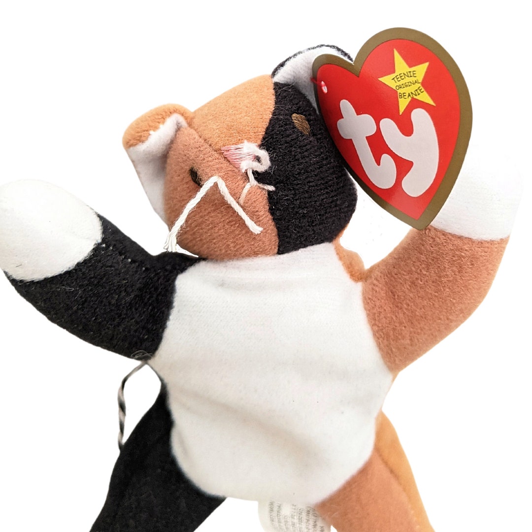 CHIP Cat Plush Ornament・Upcycled Teenie Beanie Baby - Etsy Italia