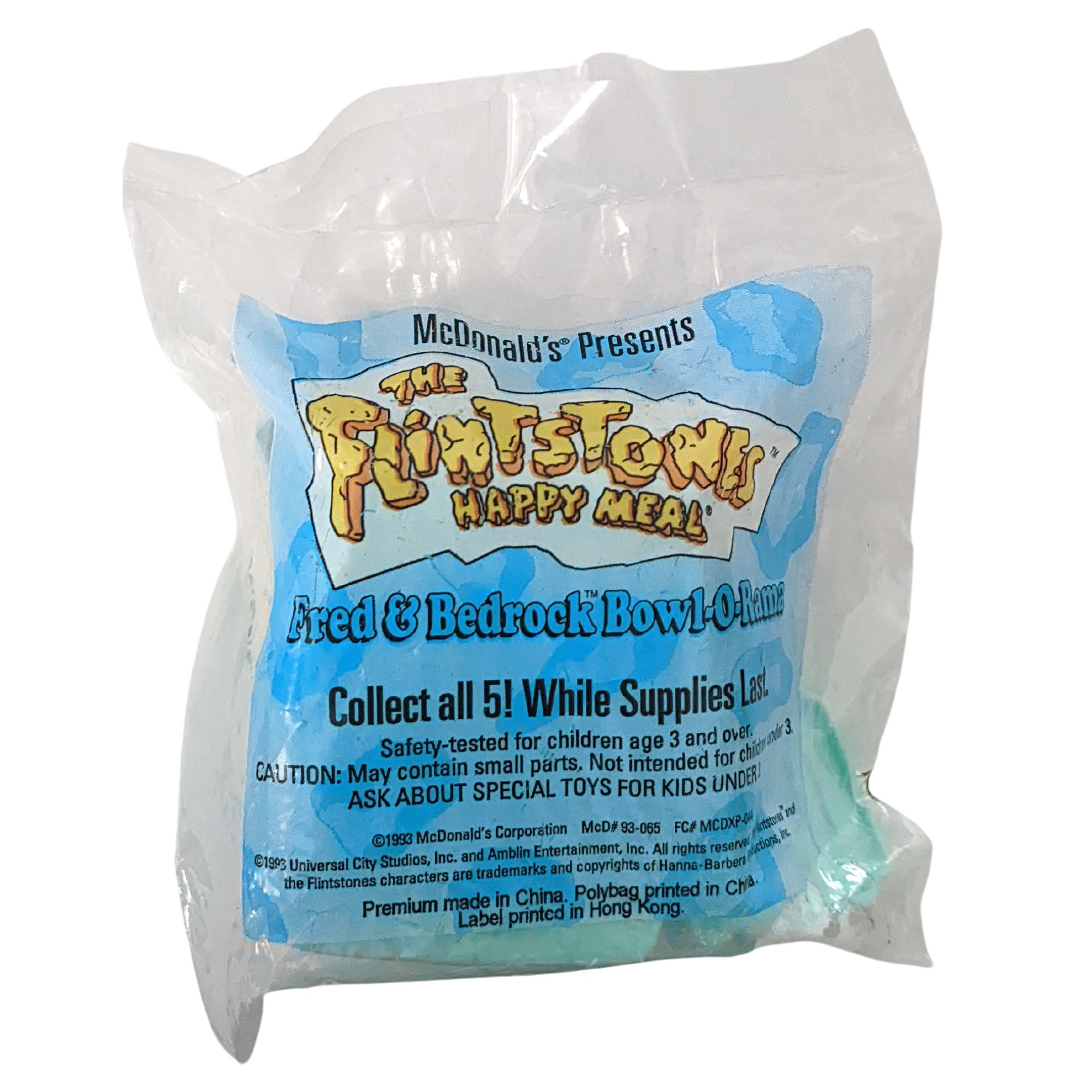 Fred Flintstonebowl-o-rama Toy - Etsy