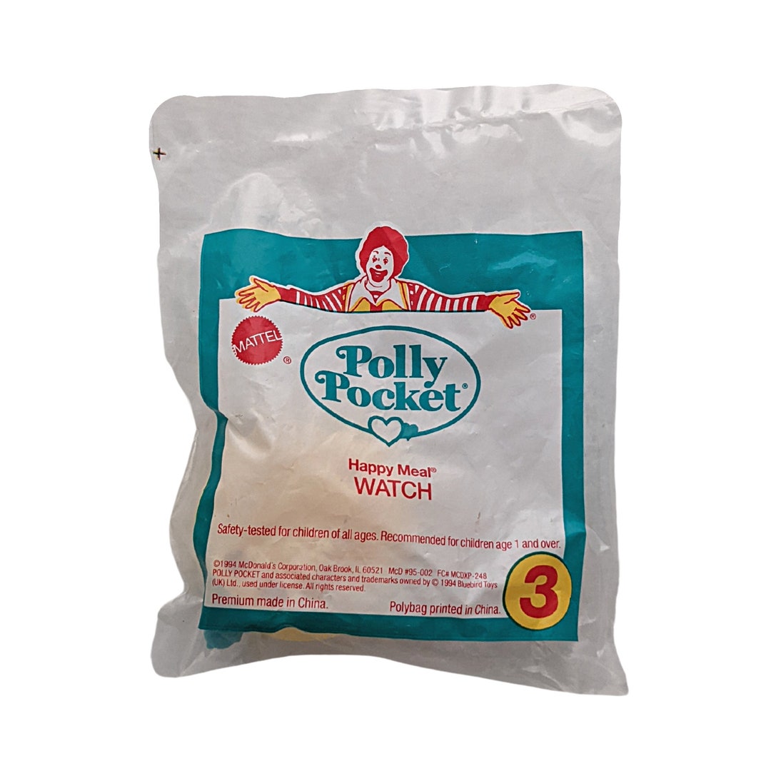 Polly Pocket Watch・vintage Mcdonalds Toy - Etsy