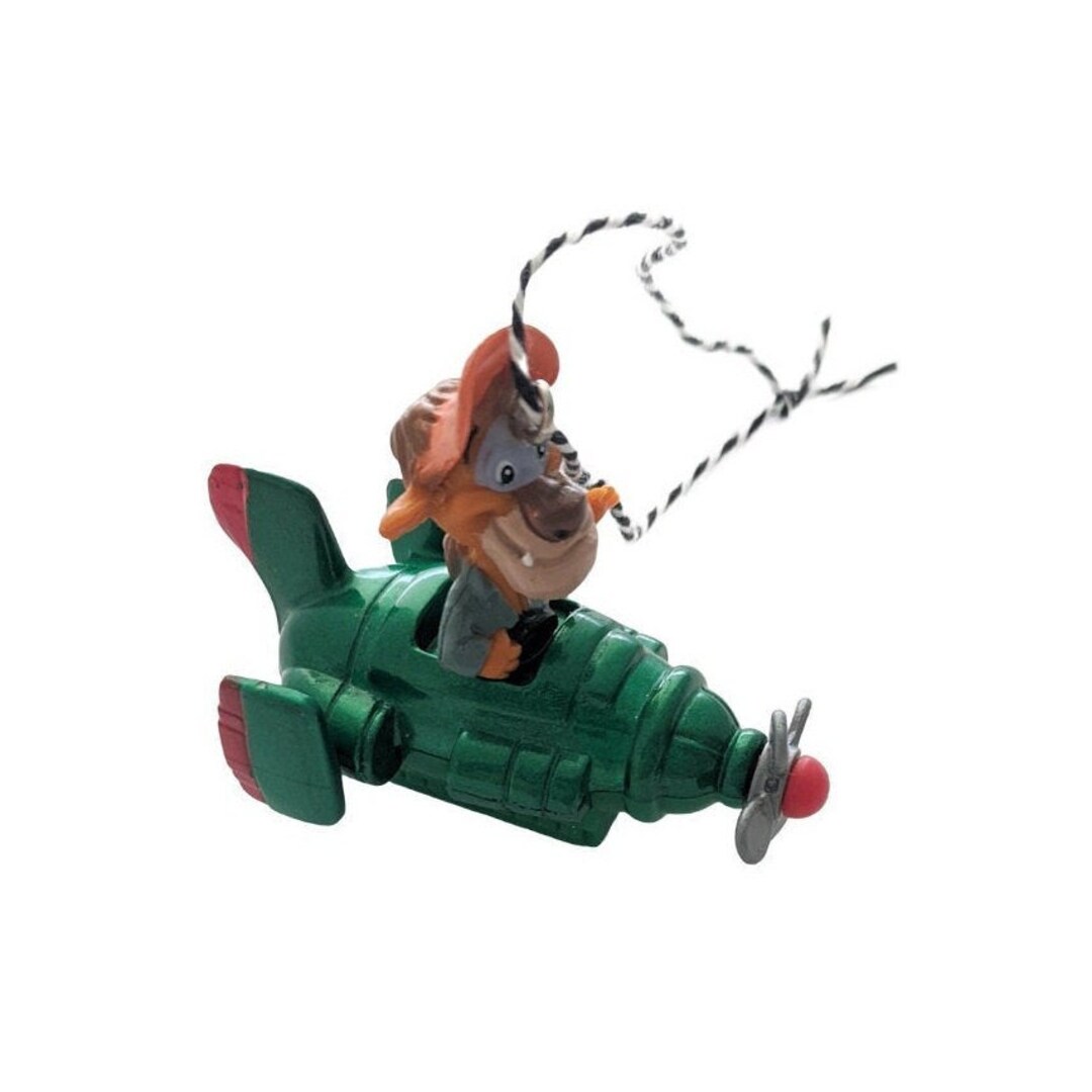 Wildcat's Flying Machineupcycled Vintage Talespin Ornament - Etsy