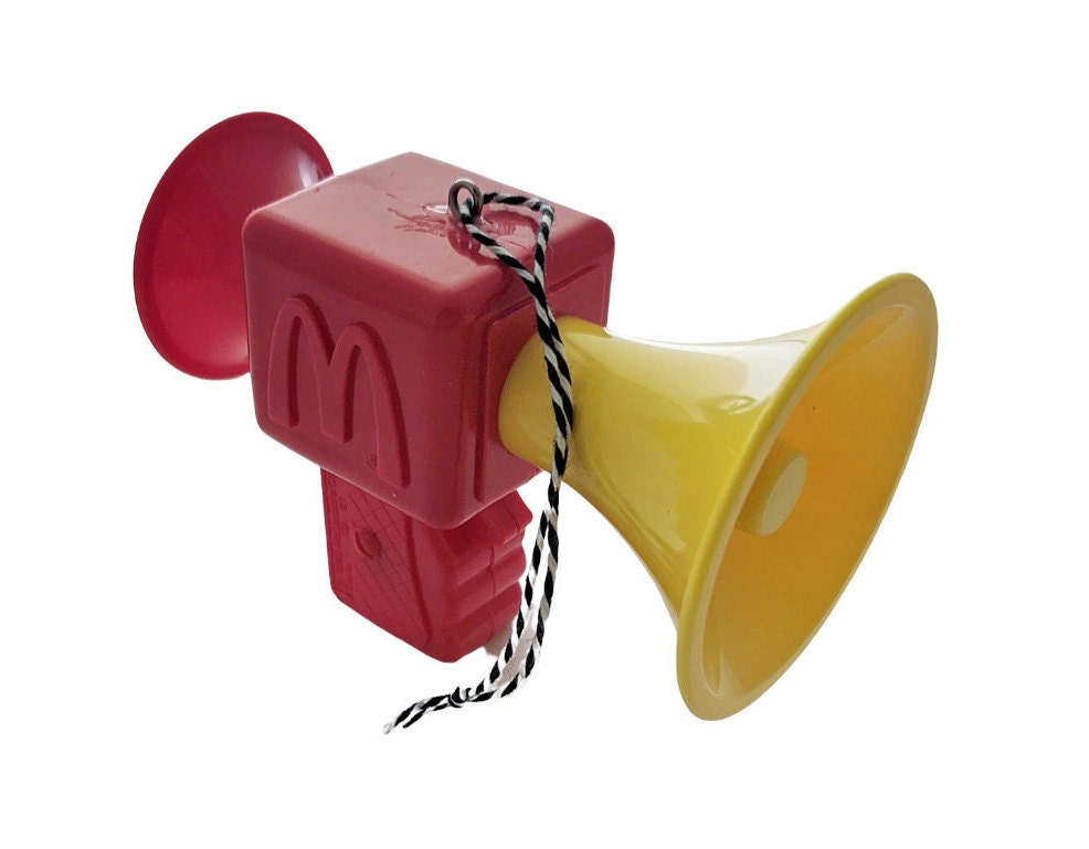 Director's Megaphone・upcycled Toy Ornament - Etsy