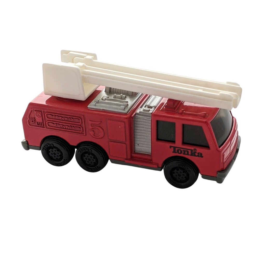 Tonka Fire Truck・construction Toy - Etsy