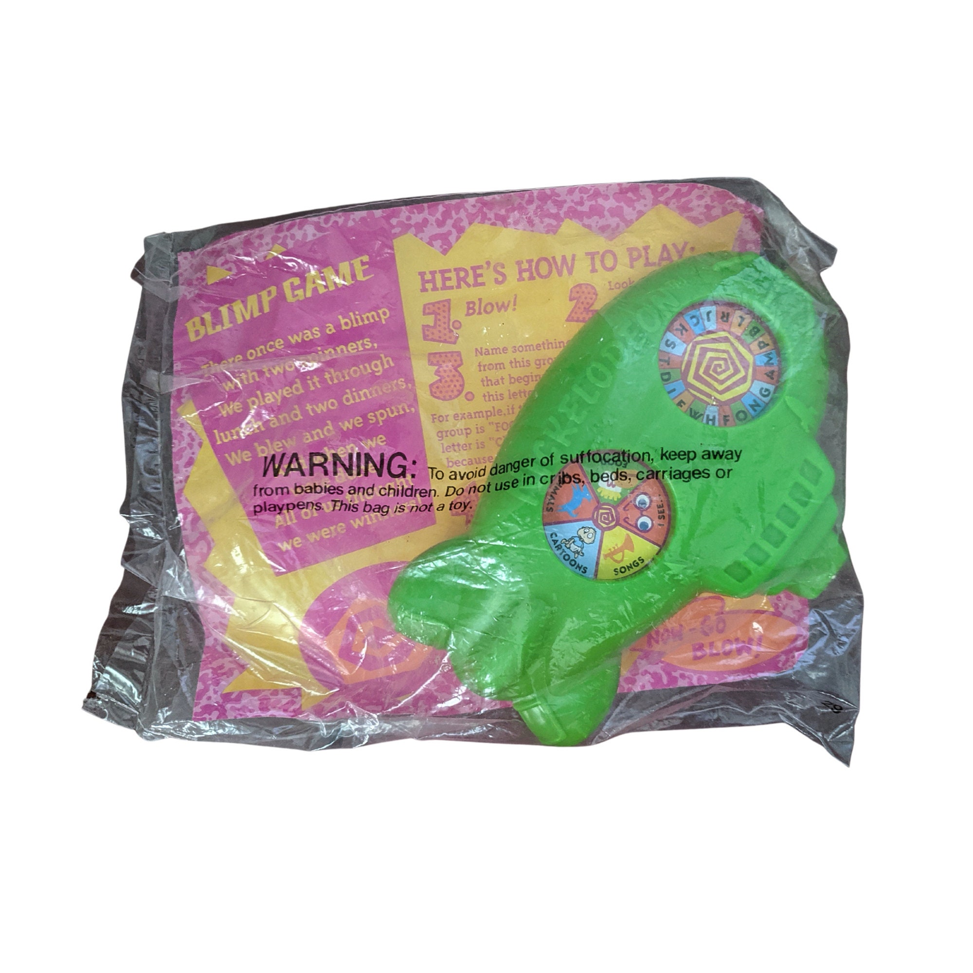 Blimp GameNickelodeon Toy | Etsy