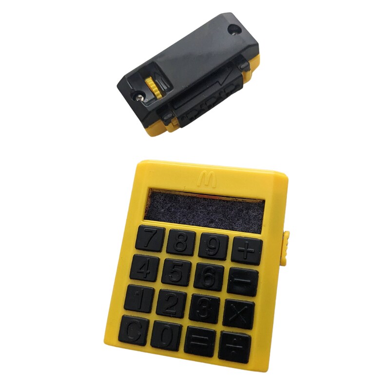 Spy Stamper Pad Calculator ・vintage Mcdonald's Toy - Etsy