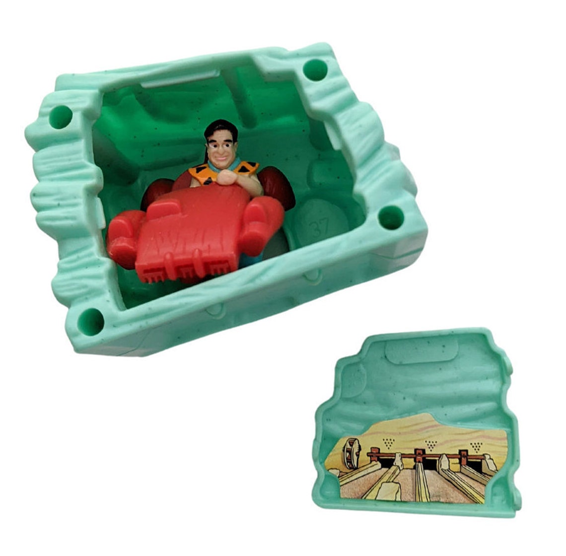 Fred Flintstonebowl-o-rama Toy | Etsy