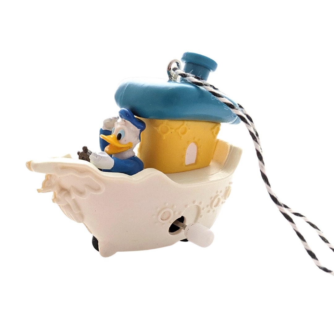 Captain Donald Duck Ornament Upcycled Burger King Toy - Etsy
