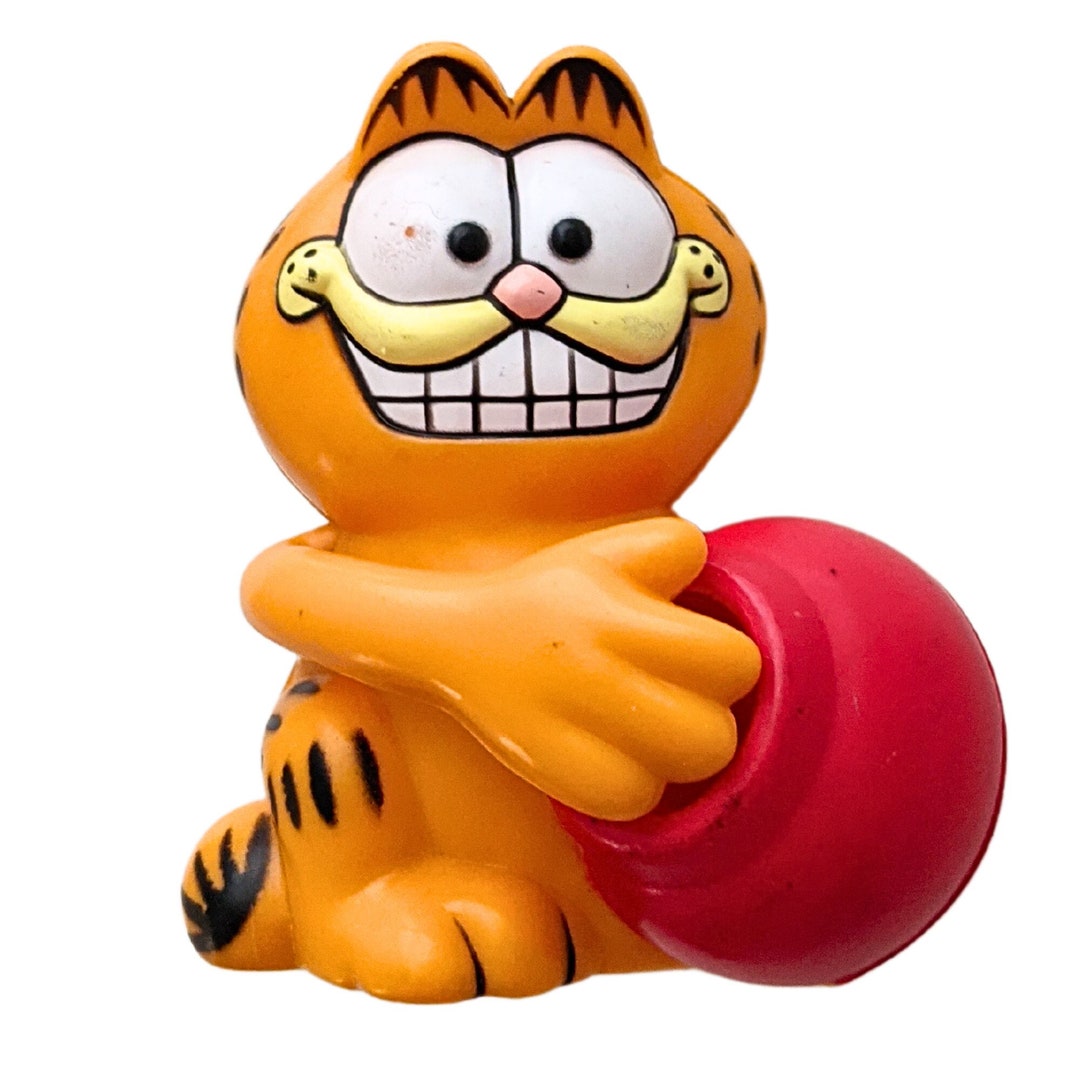1988 Garfield Figurine Vintage Toy - Etsy