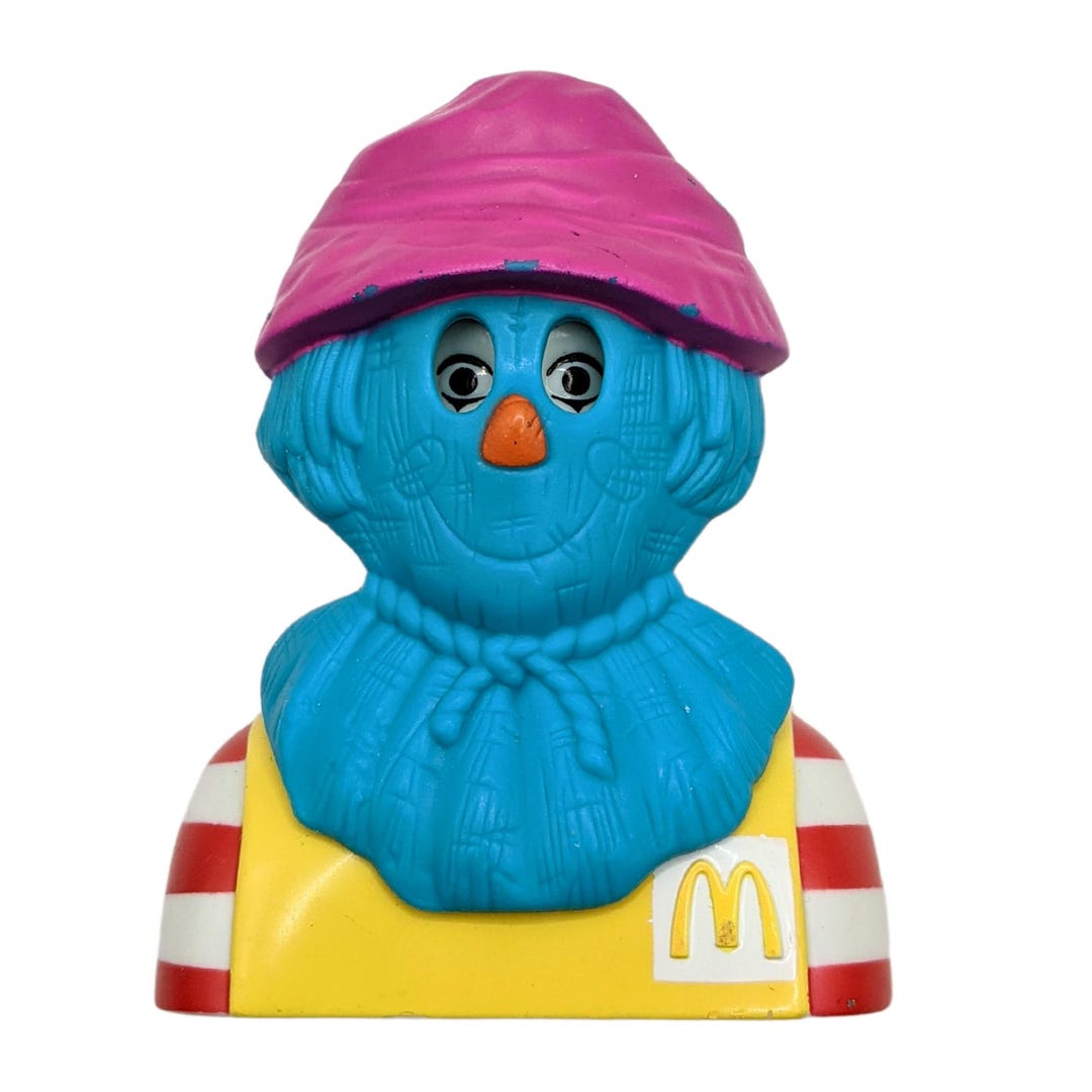 Ronald Halloween Scarecrow Mask Vintage Mcdonalds Toy - Etsy