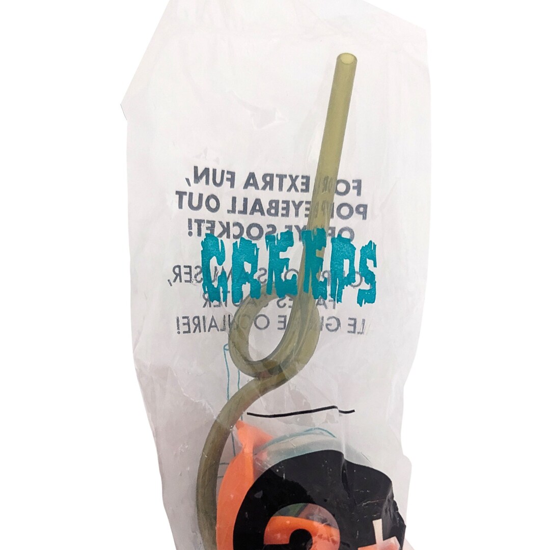CREEPS Monster Eyes Straw・vintage Halloween Taco Bell Toy - Etsy