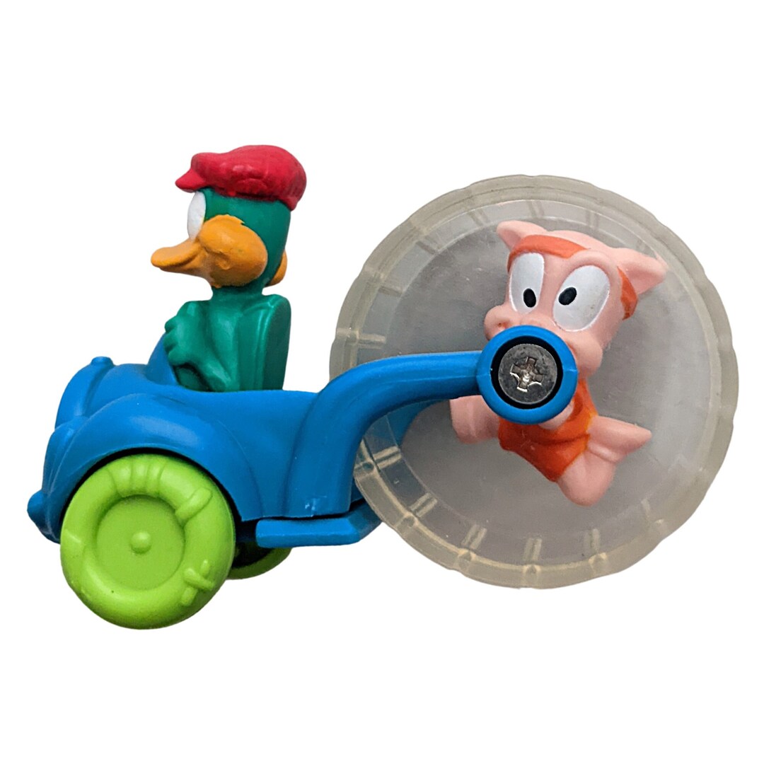 Plucky Duck Steamroller・vintage Tiny Toon Toy - Etsy