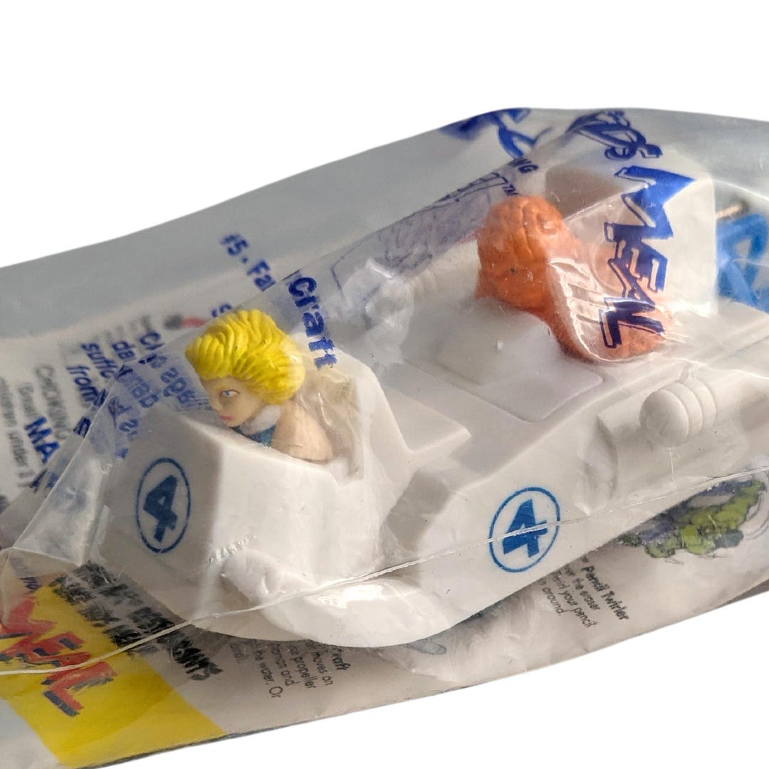 The Thing & Invisible Woman Vintage Marvel Super Heroes Toy - Etsy