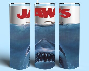 Jaws Tumbler - Etsy