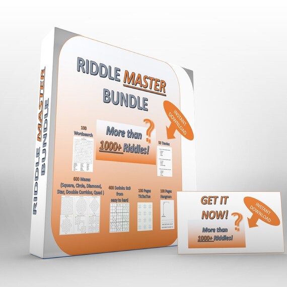 Riddle Master Bundle 2021 - Etsy