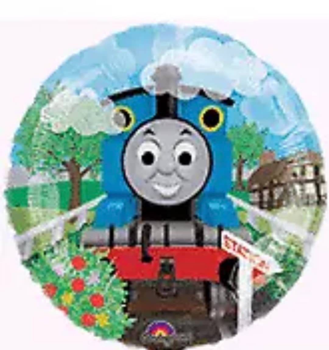 30” Thomas the Tank Train See-through Mylar Foil Balloon Party Supply ...