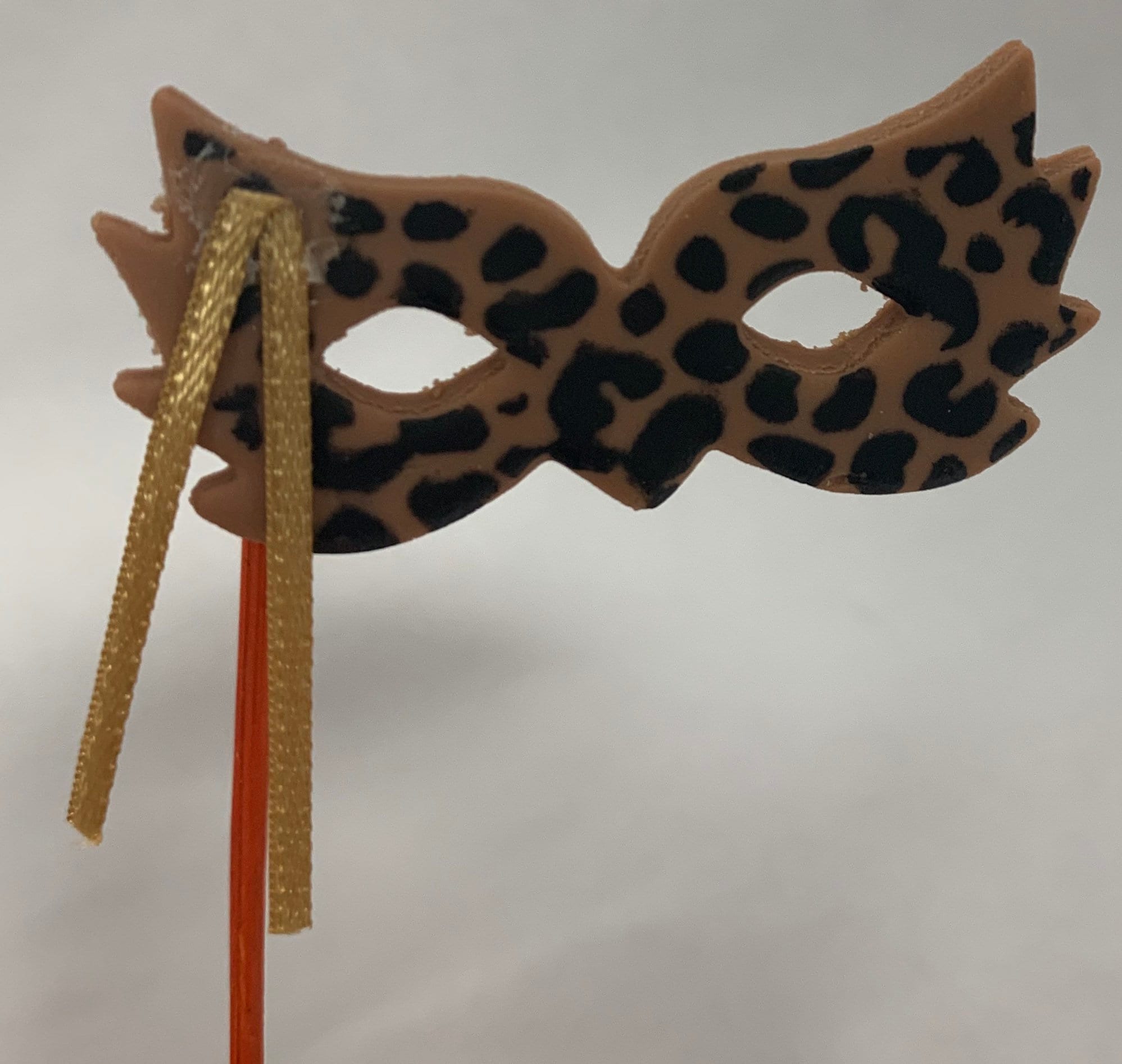 12 Mini Masquerade Mask Leopard Print Favors Quinceañera Decoration ...