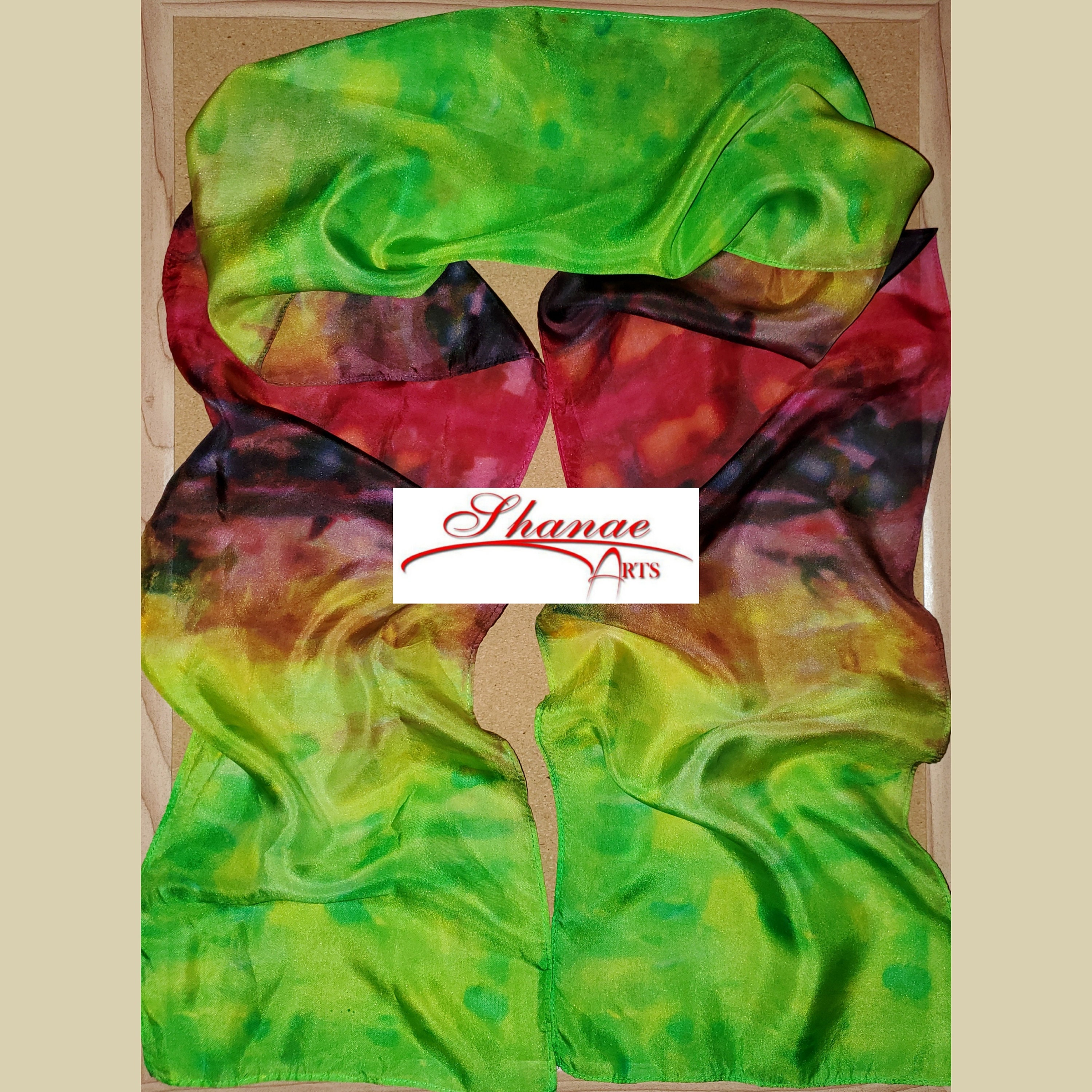 Black African American History Silk Scarf Kwanzaa Scarf Afrocentric ...