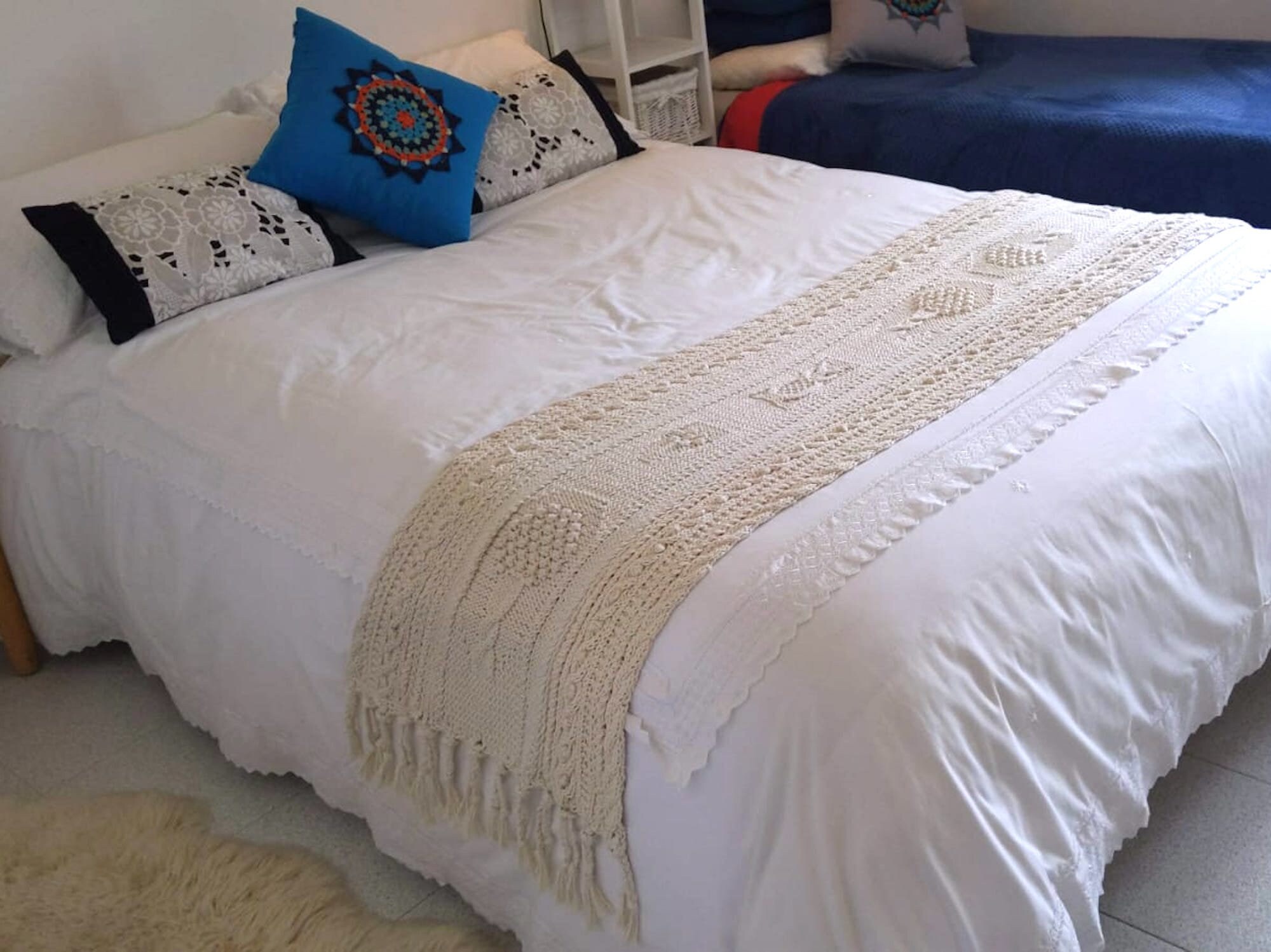 Celtic Aran Bed Runner Knitting Pattern: Trees, Owls, Cables (PDF ...