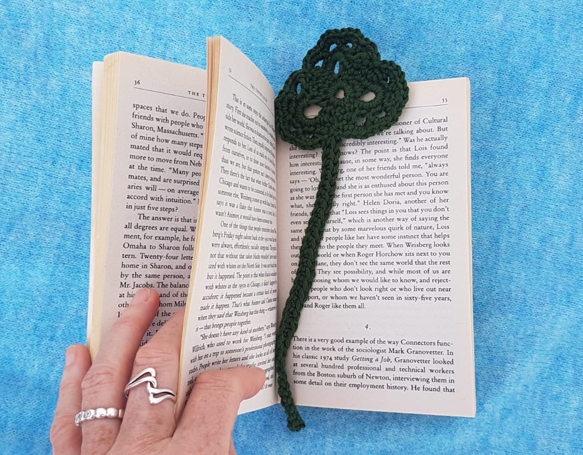 Crochet Shamrock Bookmark Pattern. St. Patrick's Day | Etsy