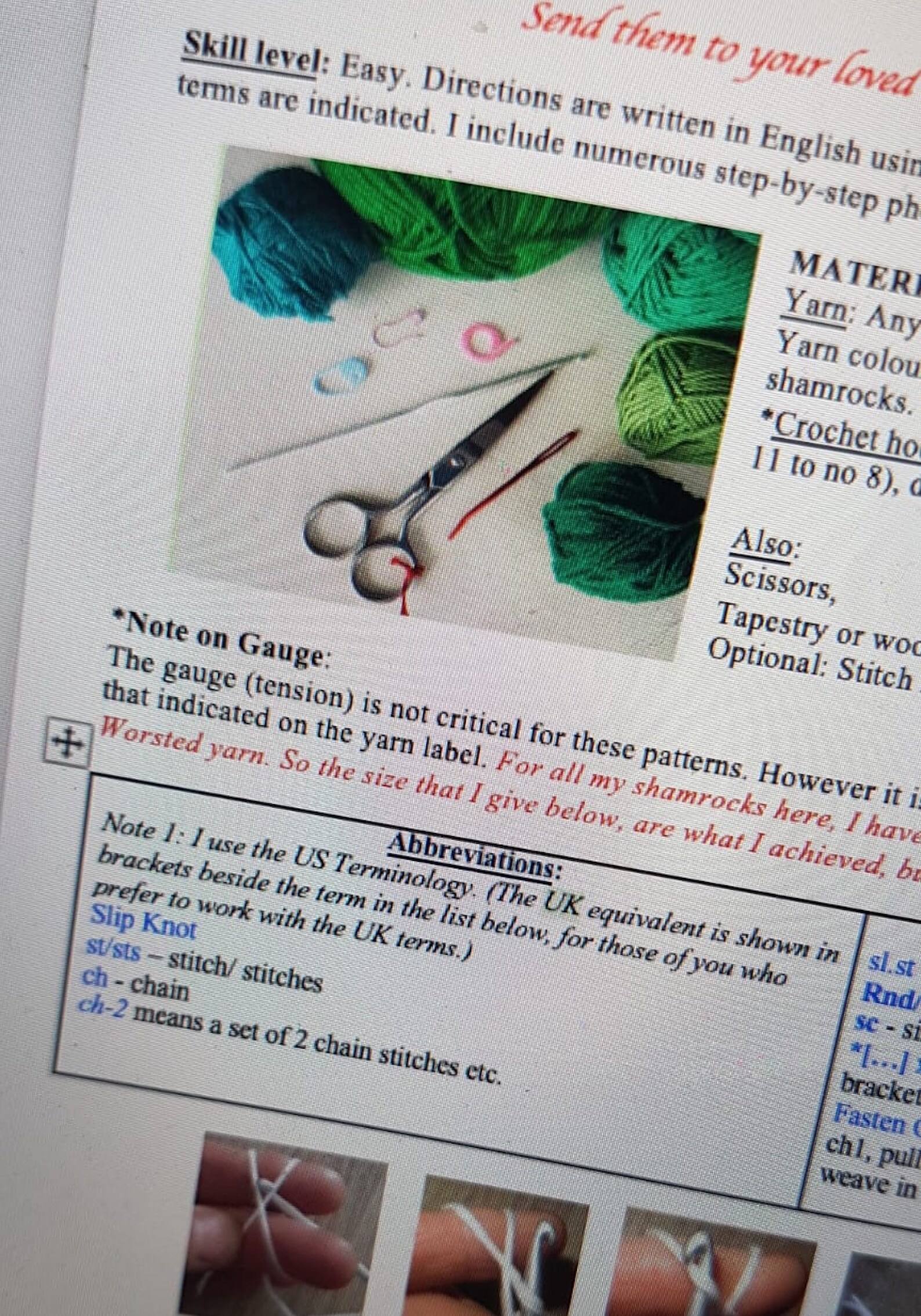 Buy Crochet Shamrock Bookmark Pattern. St. Patrick's Day Online in ...