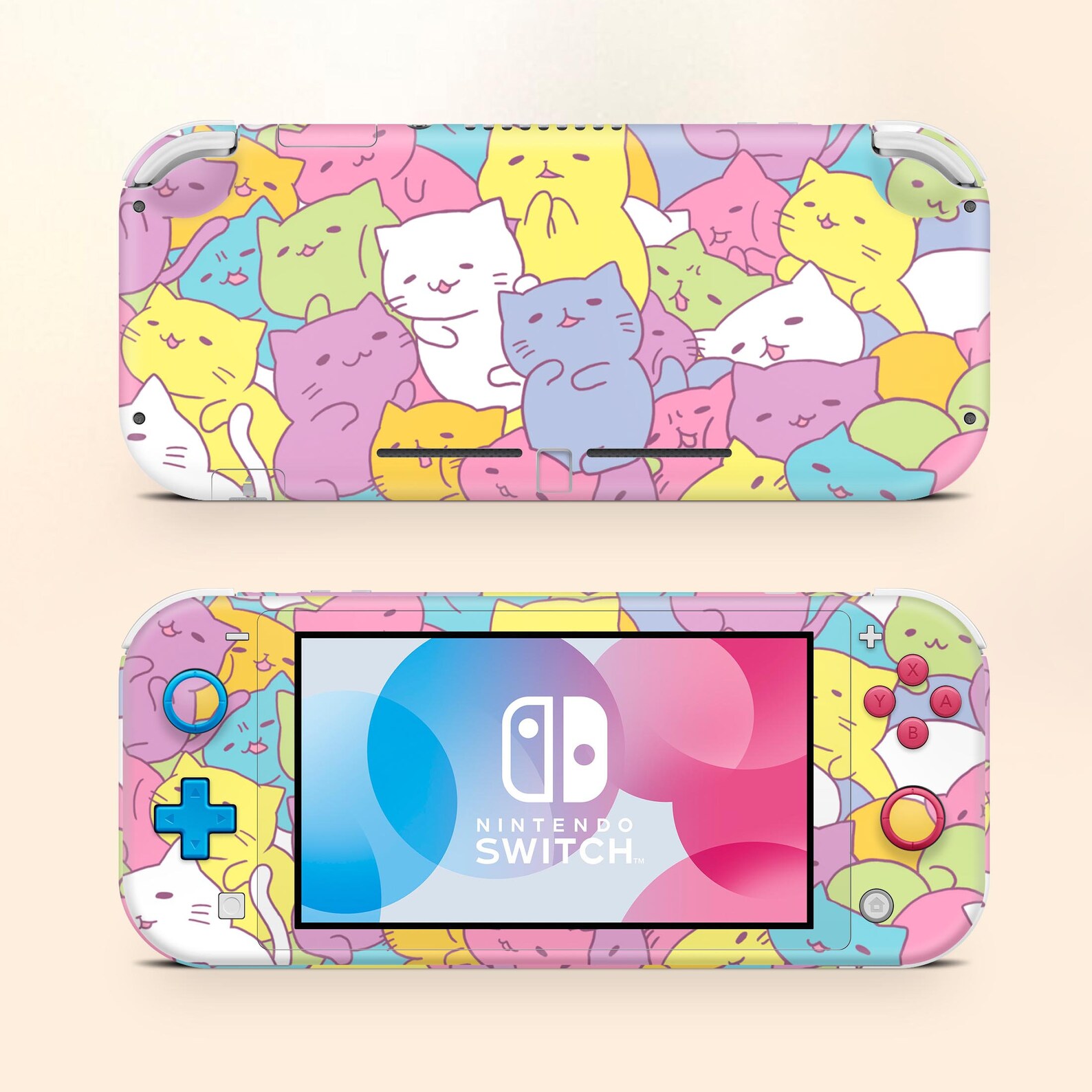 Cute Nintendo Switch Skin Joycons Decal Gaming Accessory | Etsy