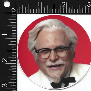 KFC George Costanza as Col. Sanders - Jason Alexander - Vinyl Sticker ...