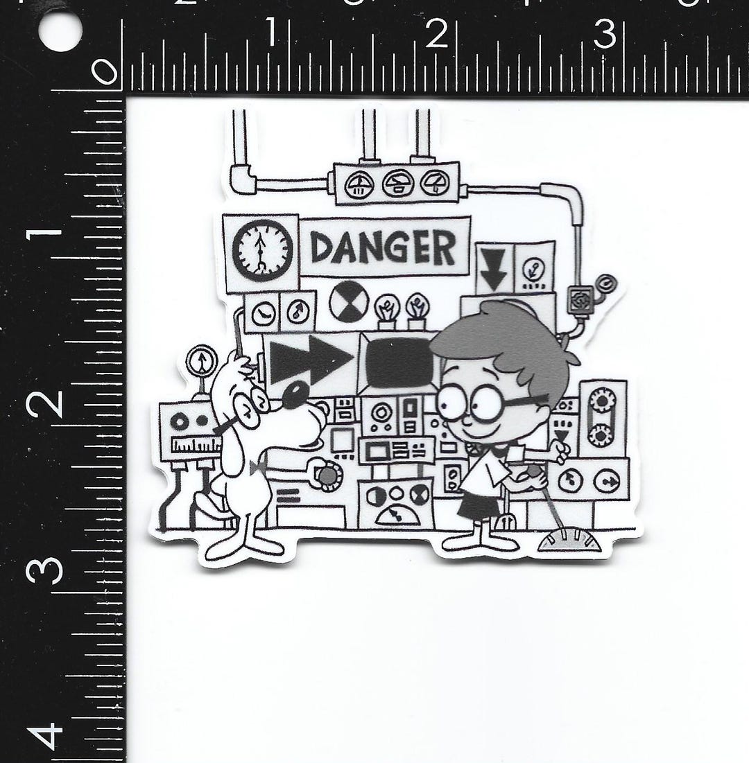 Wayback Time Machine Sherman Mr. Peabody - Vinyl Sticker - Free ...