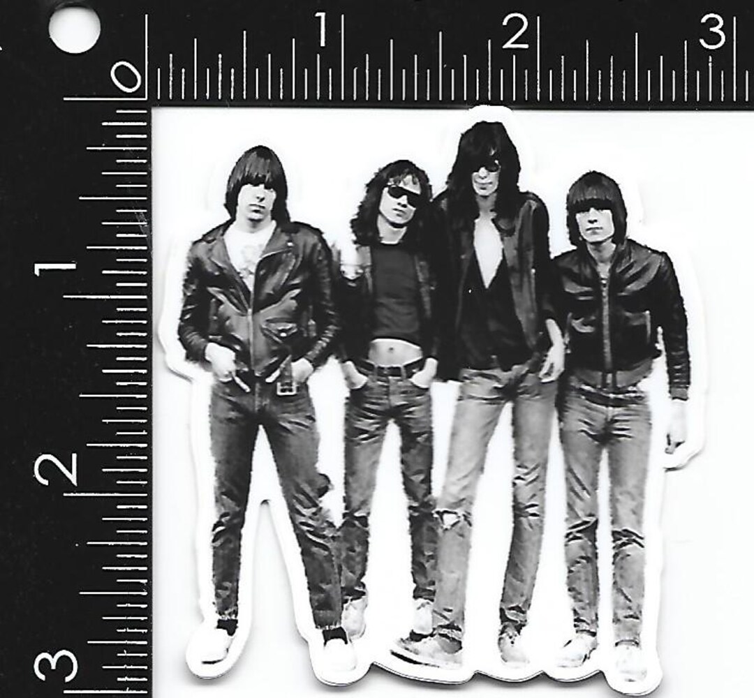 RAMONES Vinyl Sticker - Free Shipping in USA B/W Big Seller - Etsy