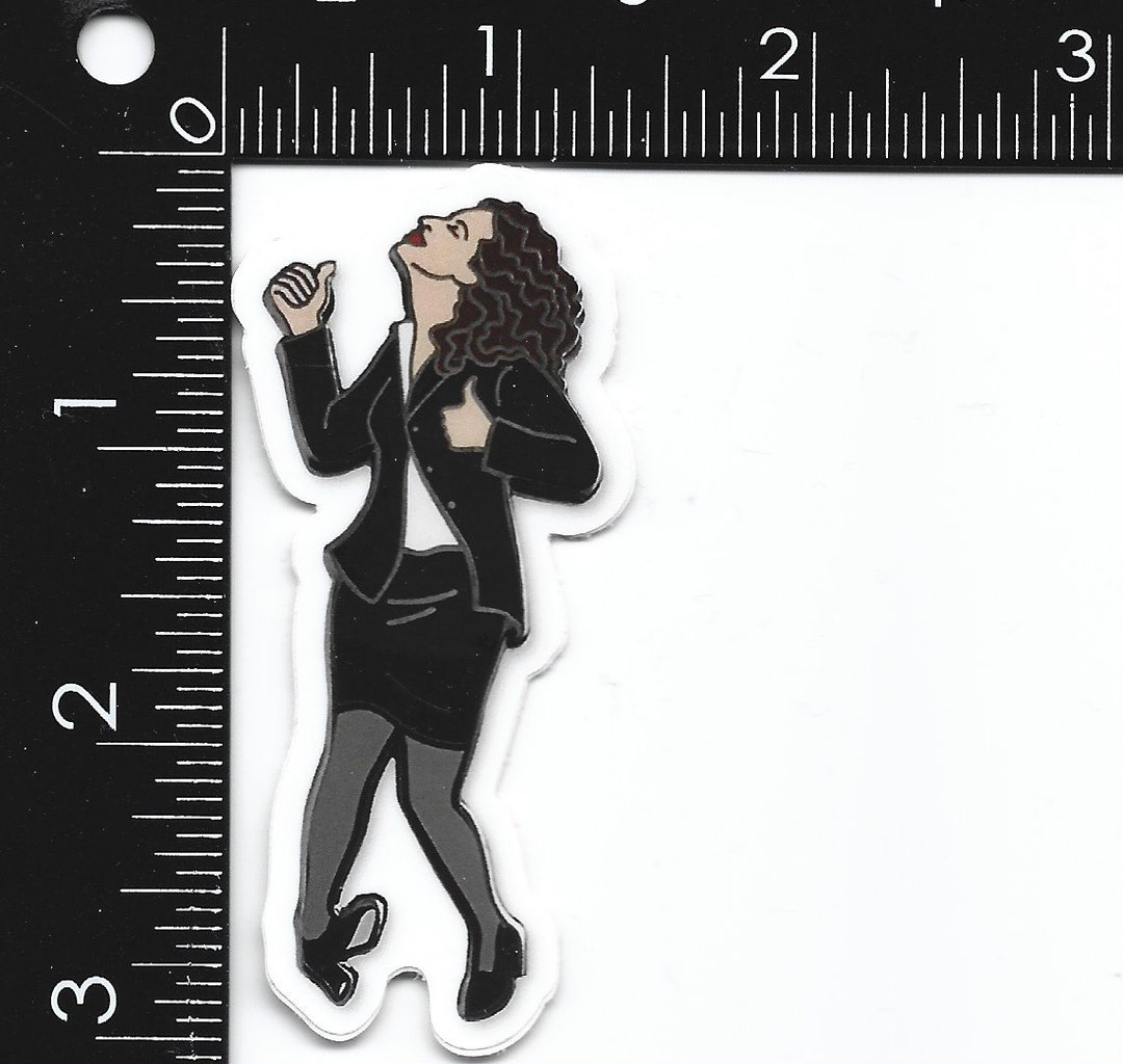 Elaine Benes Dancing - Small Vinyl Sticker - Free Shipping in USA - Etsy