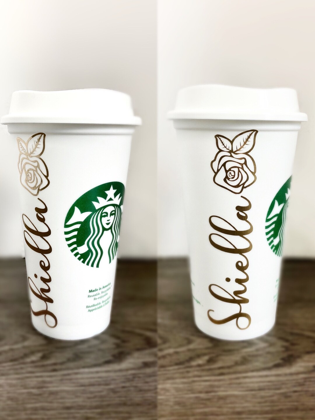 Starbucks Personalized Hot Cup - Etsy