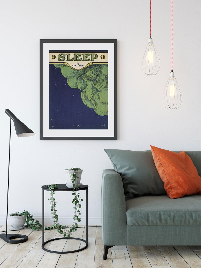 Sleep Sheet Music Cover Art Print small - Etsy